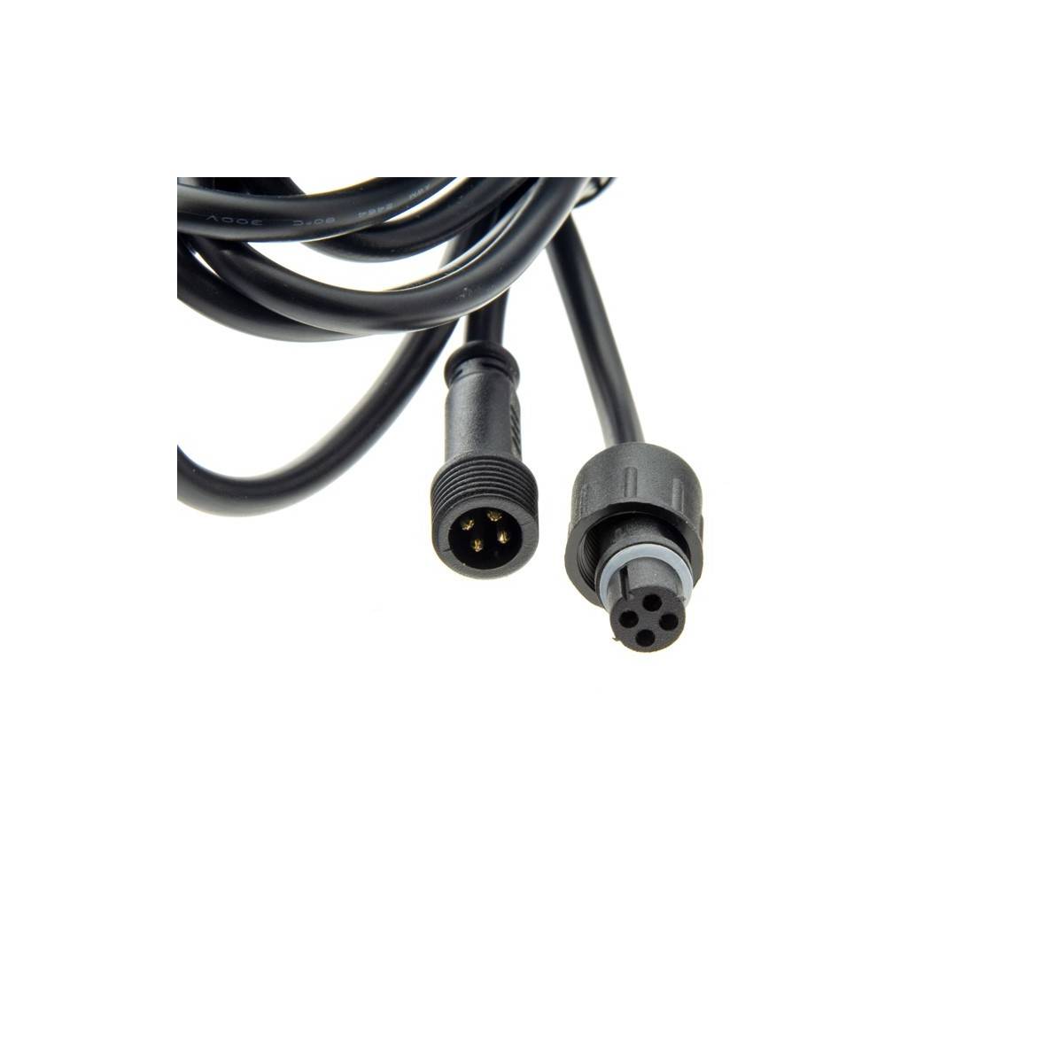 IP65 watertight extension cable for beacons and LED recessed spotlights ...