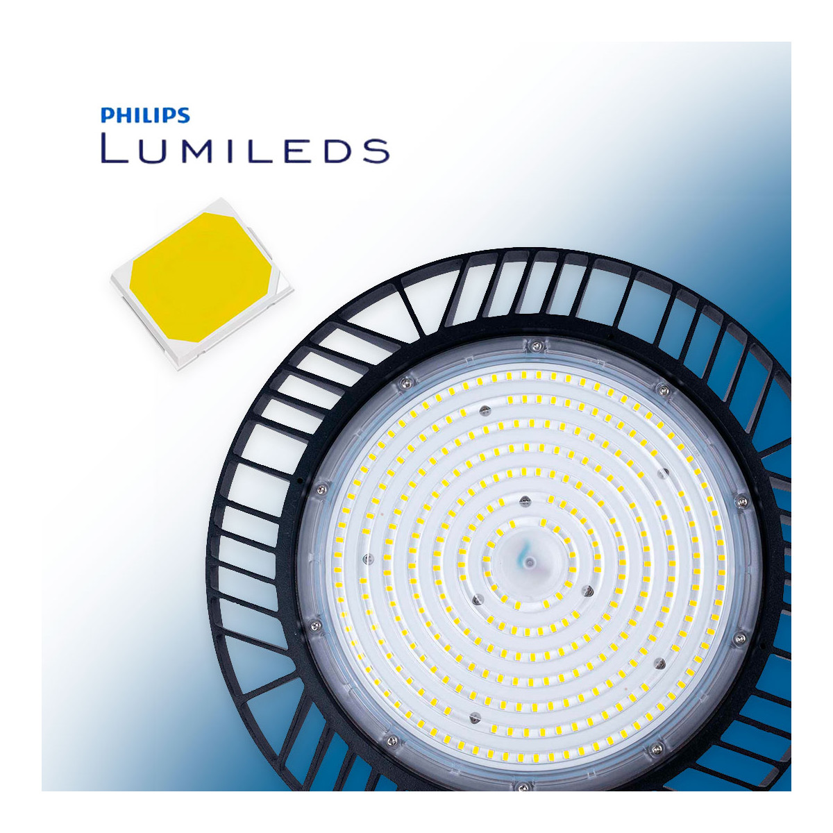 Βιομηχανικό φως LED - Philips Lumileds - 150lm/W - 5 χρόνια εγγύηση ...