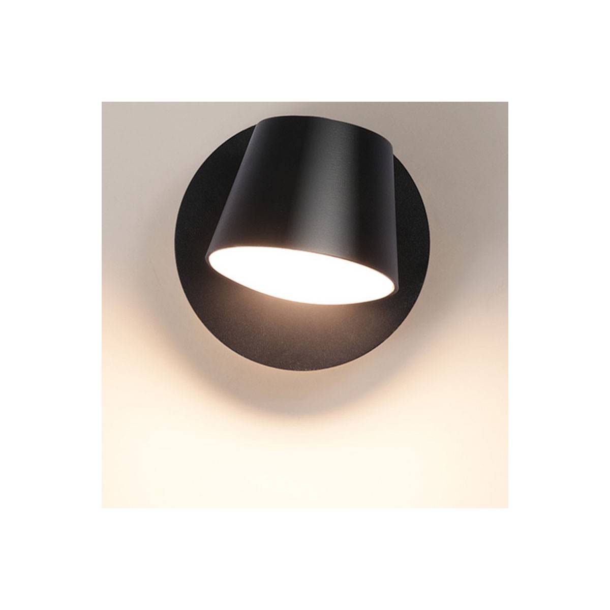 Acquista l'applique LED rotante con punto luce bianco da 6W
