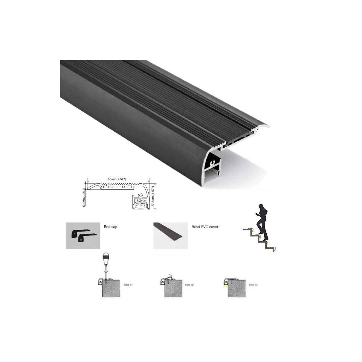 Profili da superficie per strisce LED