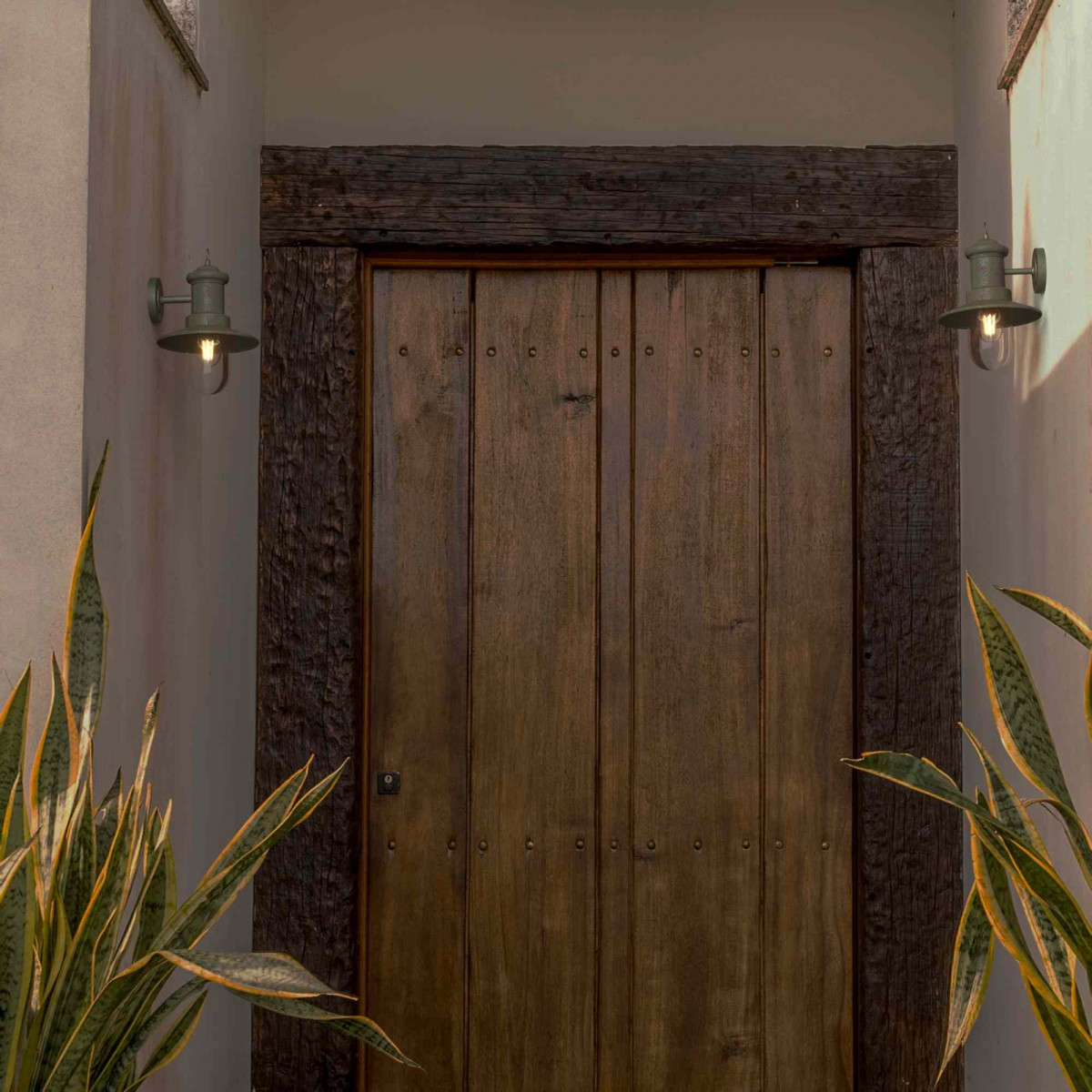 Applique da esterno rustiche IP44 E27 - Applique da esterno