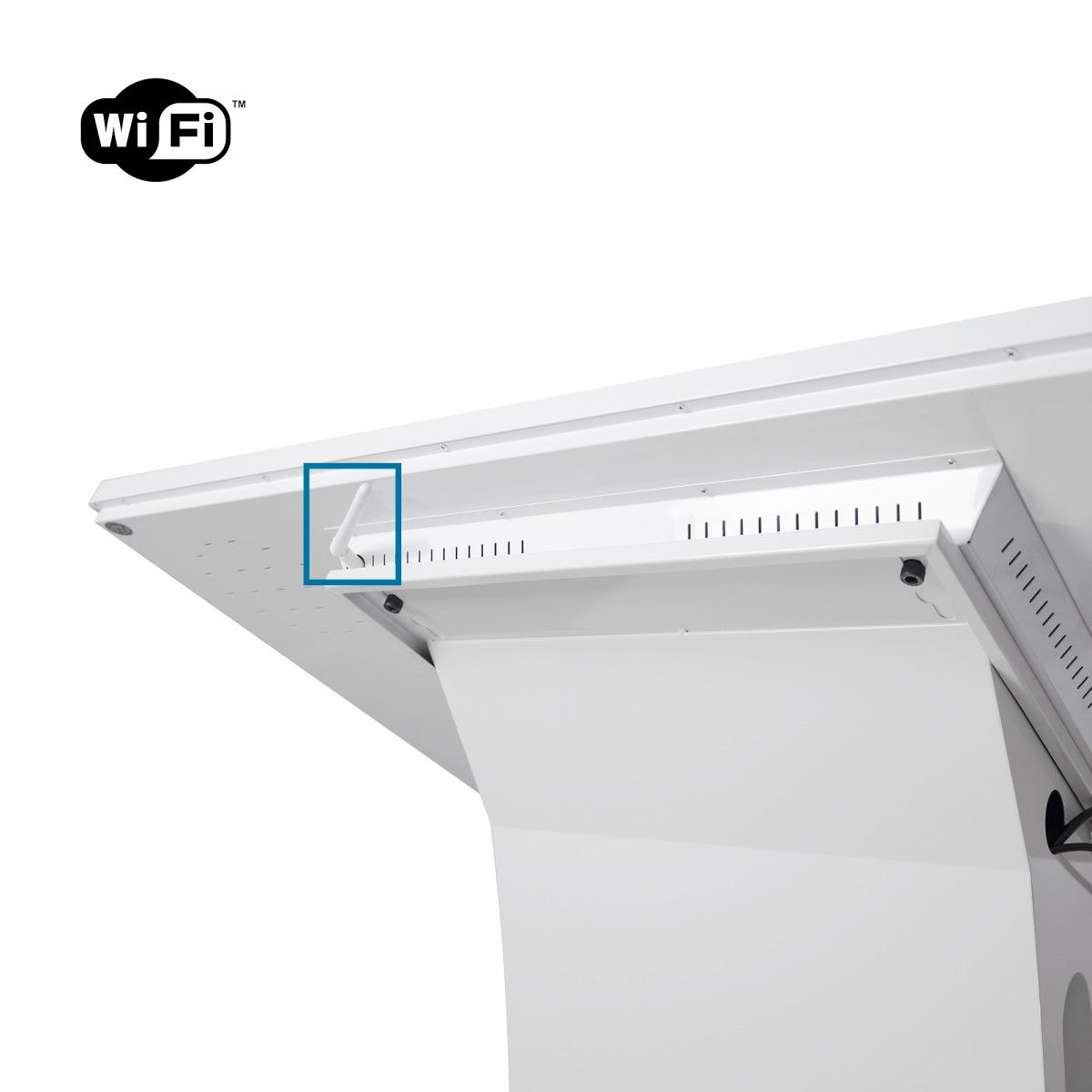 Totem publicitário - Digital kiosk 32" - Ecrã tátil - Interior - 16GB ...